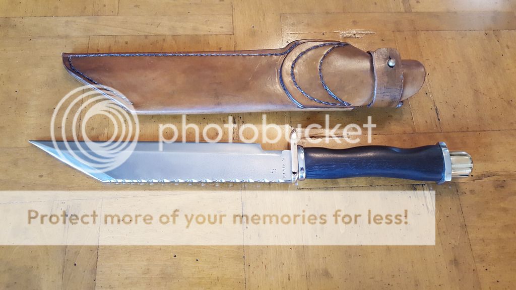 Viking Saxe or Viking Fighting Knife. True to the original as can be ...