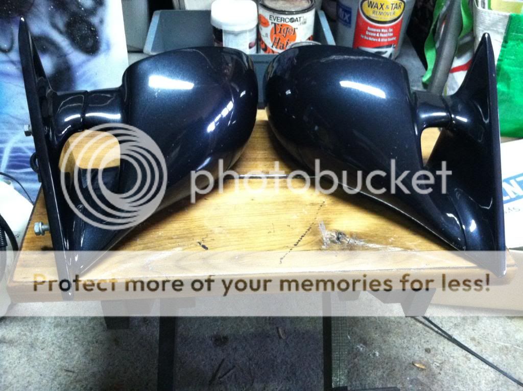 painting e36 m3 mirrors