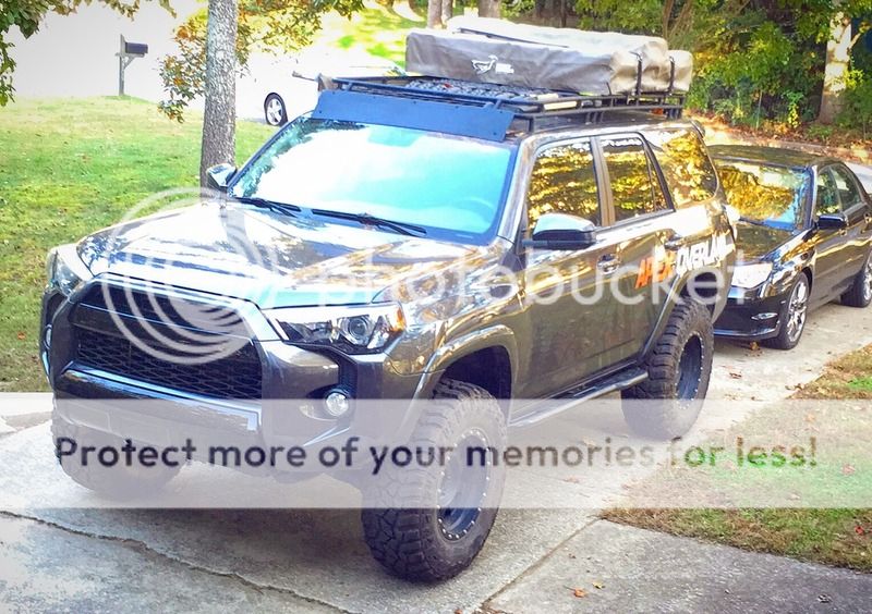 Front Runner full length roof rack. First production run rack install ...