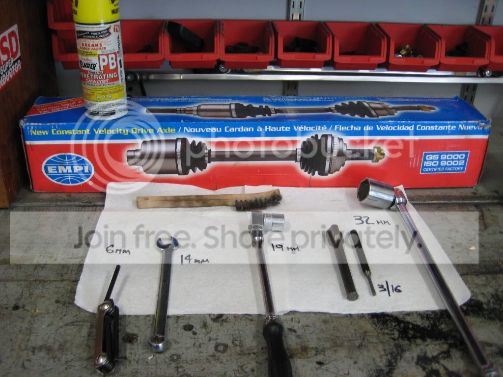 EMPI CV Axle Shaft - NASIOC