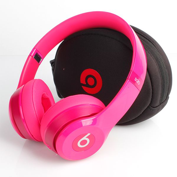 SOLO HD 2.0 DR. DRE BEATS WIRED PINK ON EAR HEADPHONES WIRED | eBay